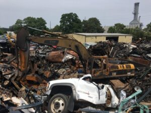 Commercial Fire Damage of Babylon Recycling Facility